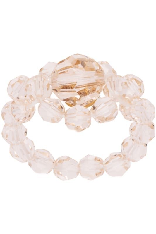 Simone Rocha Pink Daisy Solo Ring 15547781