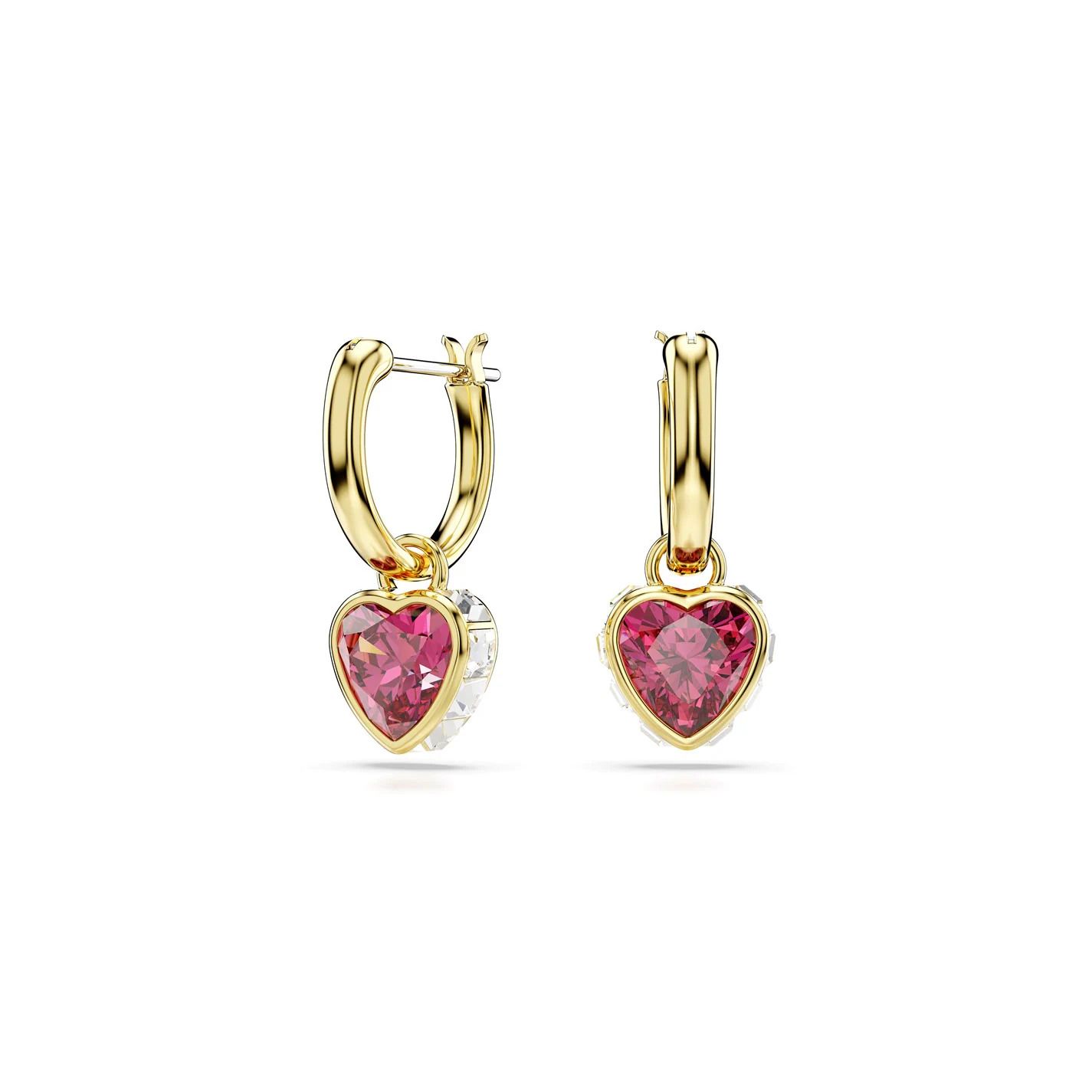 Swarovski gold drop earrings store