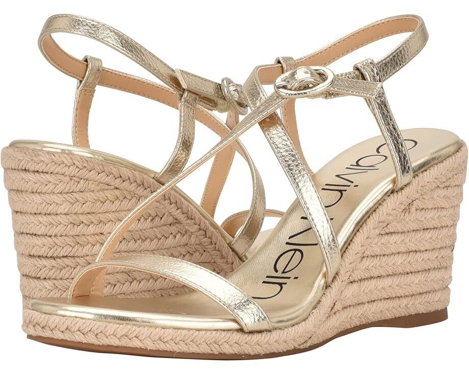 Calvin Klein Bellemine reputable Espadrille Wedge Sandal