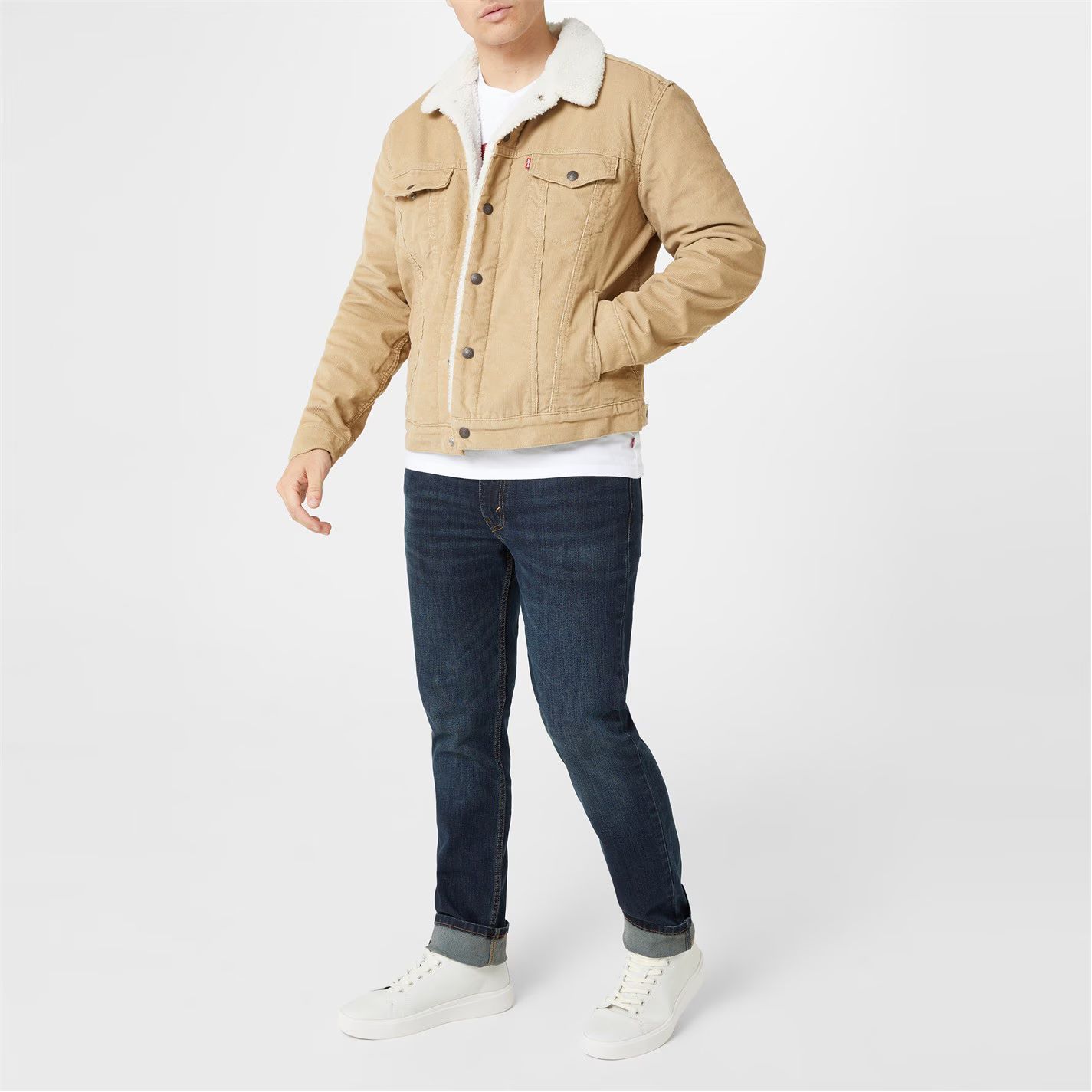 리바이스(Levis) | 양털 자켓 치노 코듀로이 Type 3 Sherpa Jacket Chino Cord 64019605 | 트렌비