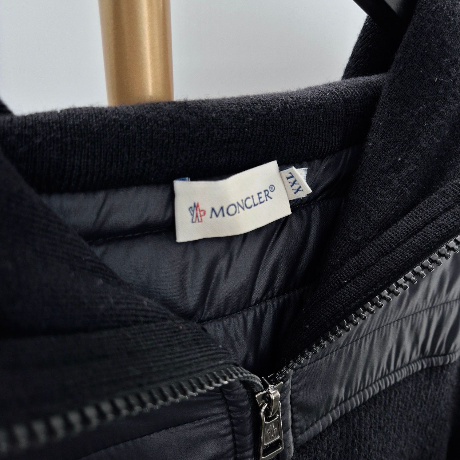 Moncler Knit Padding Hooded Zip-Up Black SKU#12345 | eBay Moncler Knit Padding Hooded Zip-Up Black SKU#12345 | eBay