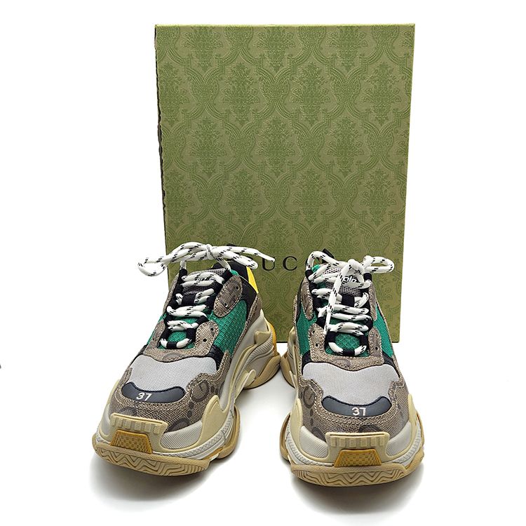 Balenciaga Gucci X Hacker Project Triple S Sneakers 677192 Balenciaga Gucci X Hacker Project Triple S Sneakers 677192
